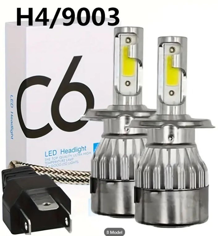 LED H4 headlight bulbs – Bright Lights (PTY) Ltd
