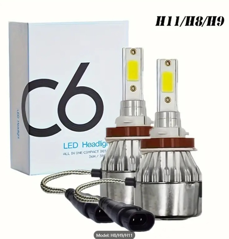 LED H4 headlight bulbs – Bright Lights (PTY) Ltd
